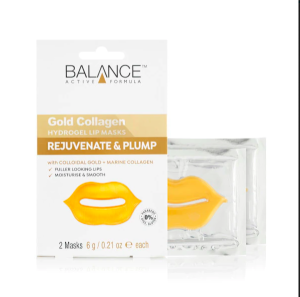 Balance Gold Collagen Hydrogel Lip Masks - goldenglo